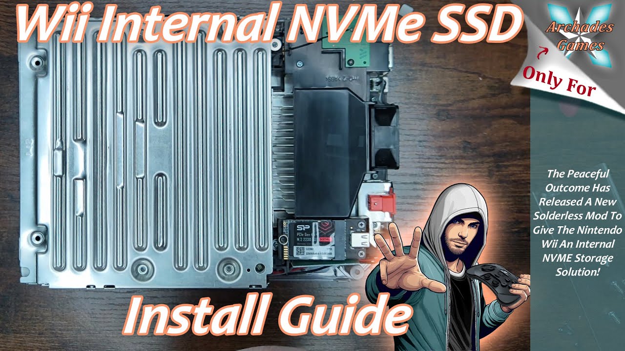 Wii Internal NVMe Mod Install Guide - YouTube