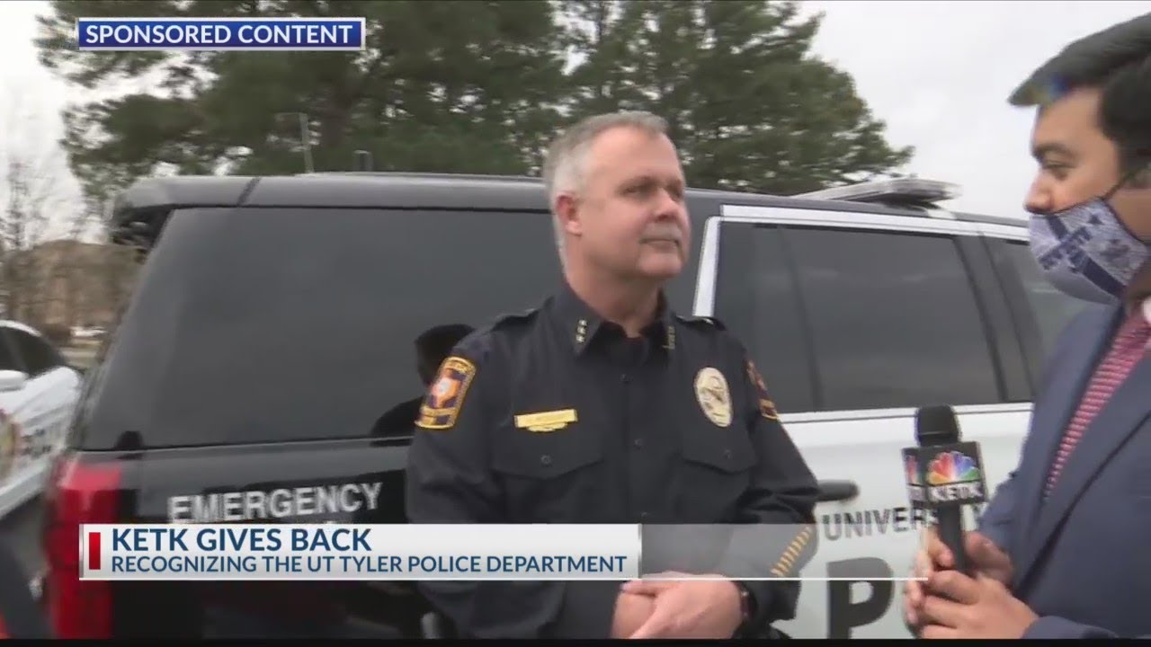 KETK GIVES BACK: UT Tyler Police - YouTube