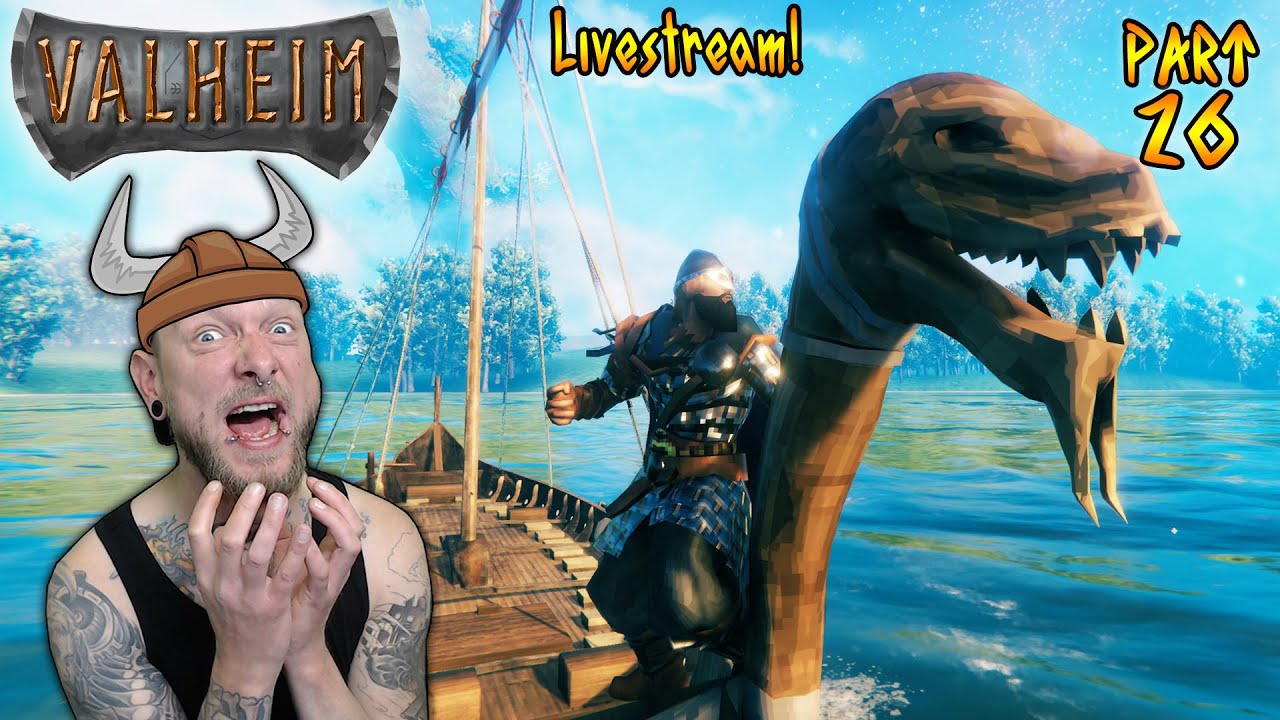 VALHEIM - Chitin und Seeschlangen! Let's Play Valheim #26 | Gameplay ...