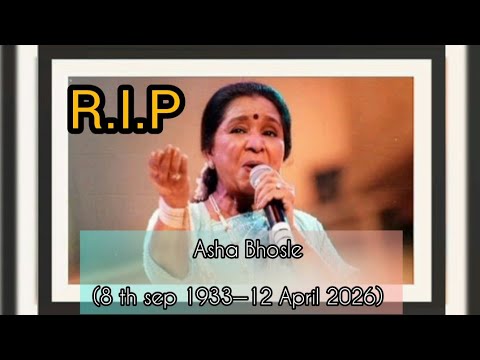 RIP asha bhosle status/asha bhosale status/asha bhosle whatsapp status#ashabhosle #ashabhosale#death