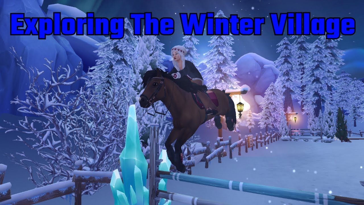 Exploring The Winter Village | Star Stable Online - YouTube
