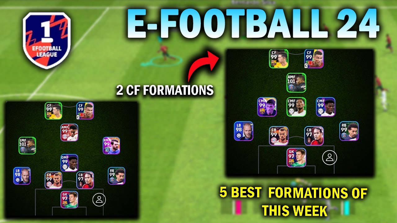 Best 5 Formations Of This Week | 4312 , 4132 Formations Is Back In ...