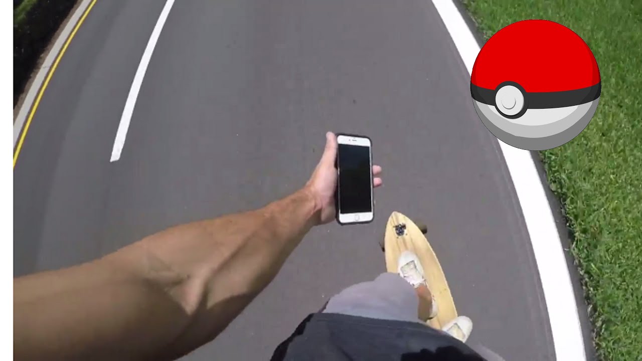 Pokemon GoPro: Longboard Adventure - YouTube