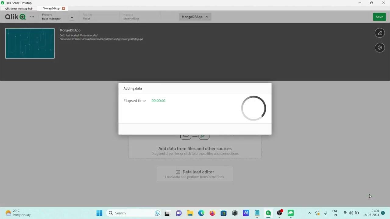 How to connect MongoDB with Qlik Sense - YouTube