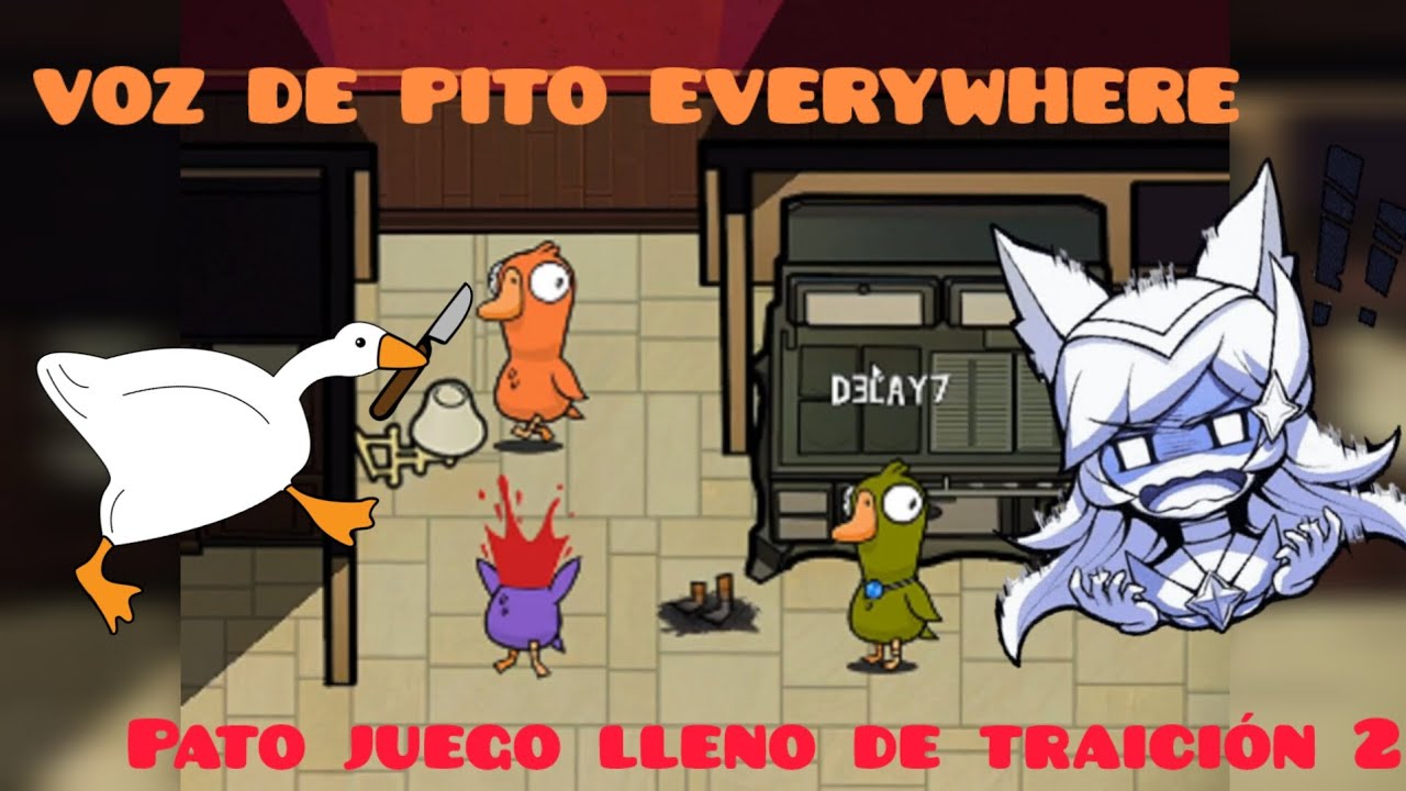 AMONG US con VOZ DE PITO (pero más mejor) | Goose Goose Duck con amigos ...