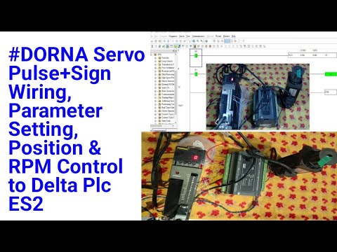 #DORNA Servo Pulse+Sign Wiring, Parameter Setting, Position & RPM ...
