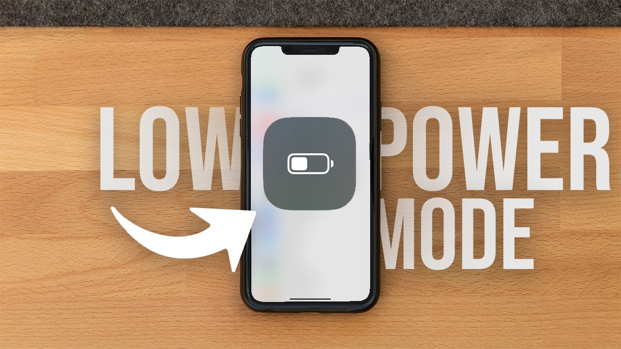 How to Put Low Power Mode in Control Center (tutorial) - YouTube