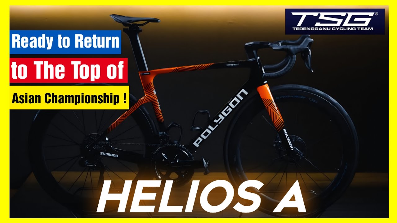 Polygon Helios A | Terengganu Cycling Team's Bike 2026 ! Ready for UCI ...