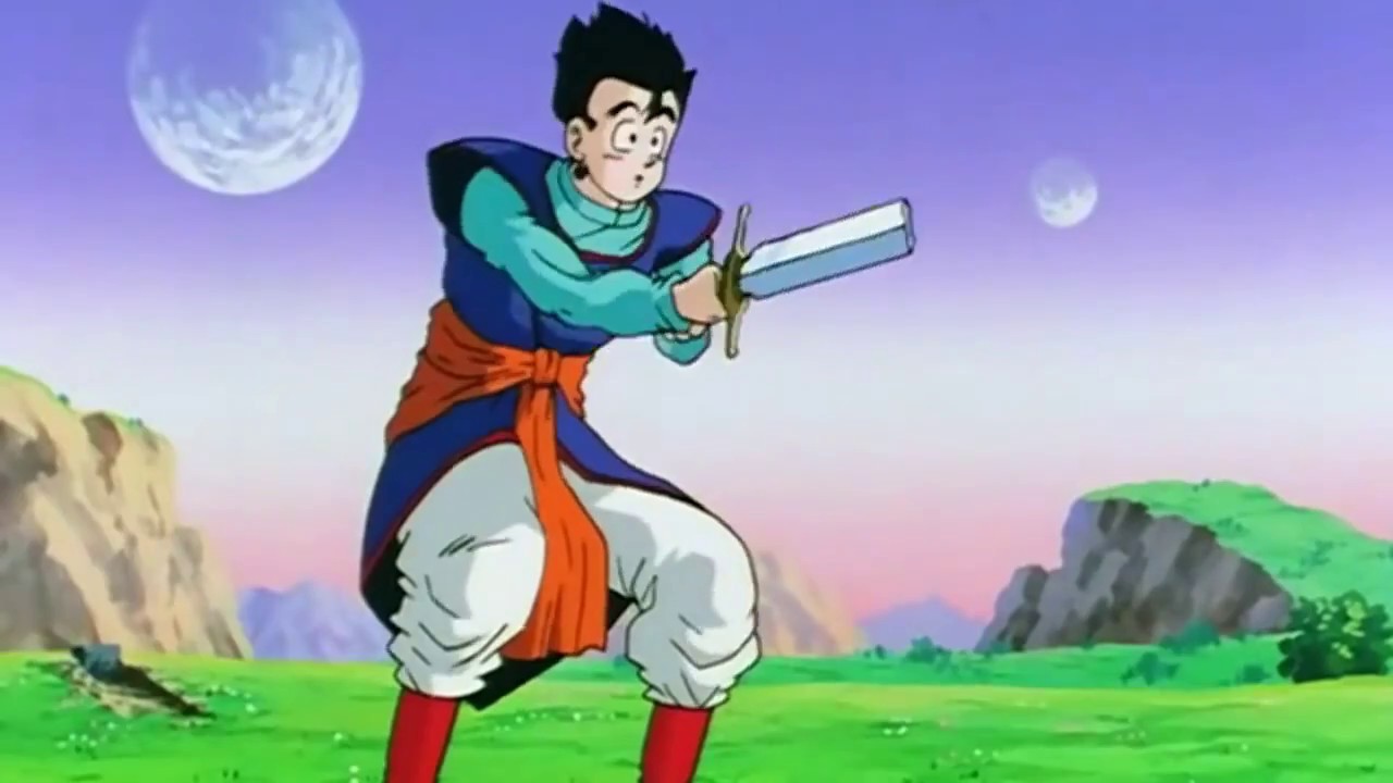 Gohan Rompe la Espada Z (Audio Latino) - YouTube