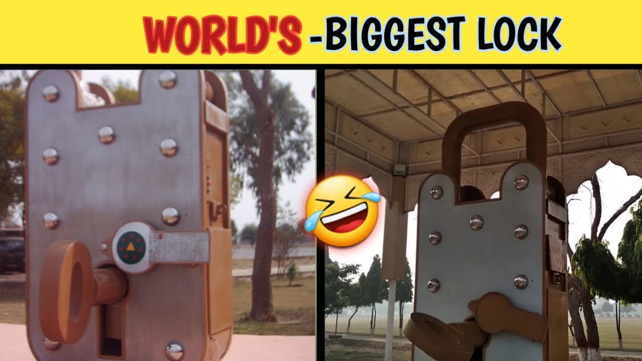 WHAT IS THE WEIGHT OF WORLD'S LARGEST LOCK || FACTSKNOWLEDGETAMIL - YouTube