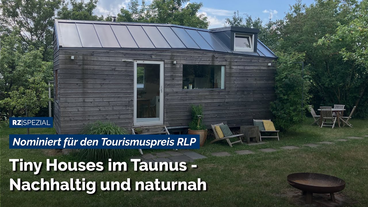 Tiny Houses im Taunus - Nachhaltig und naturnah - YouTube