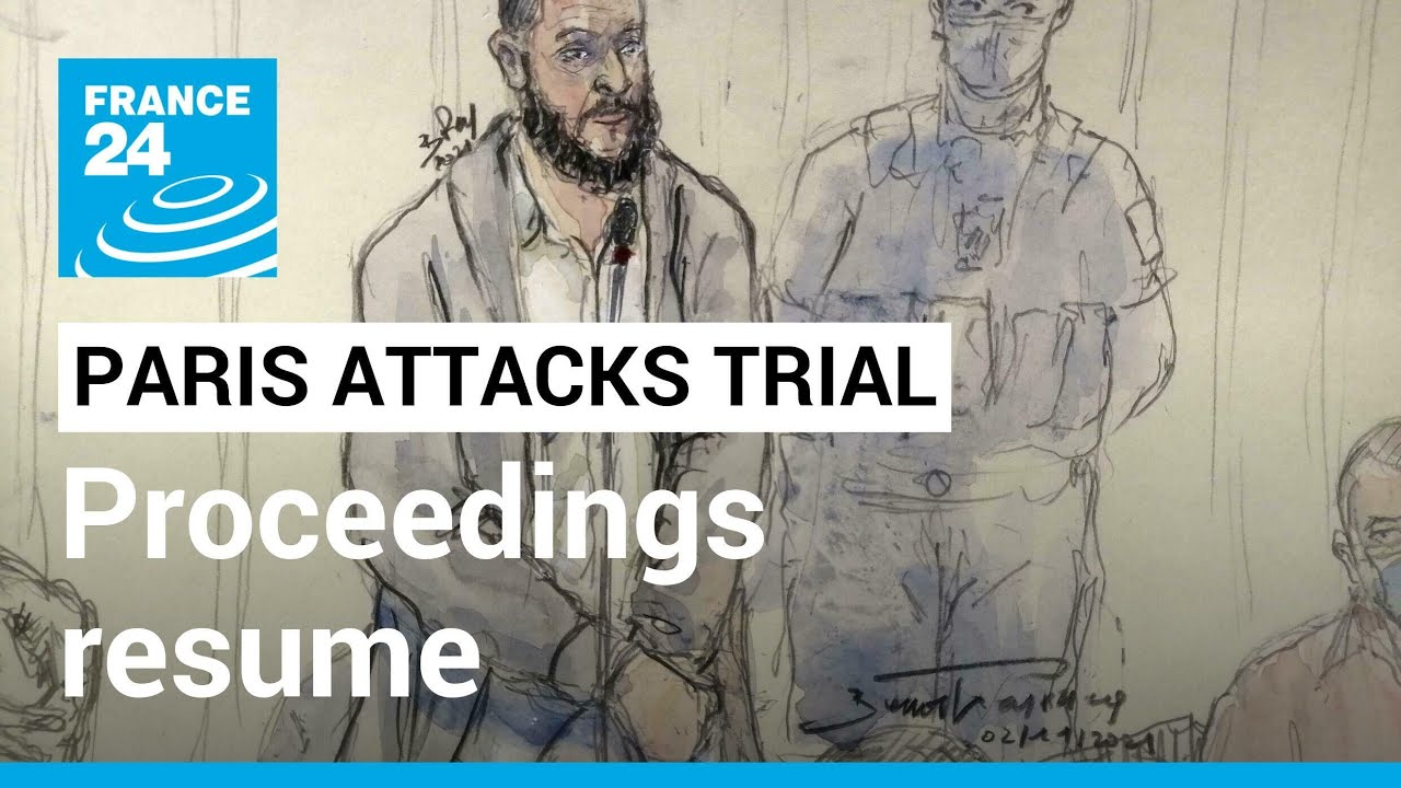 2015 Paris attacks trial: proceedings resume after main suspect's Covid ...