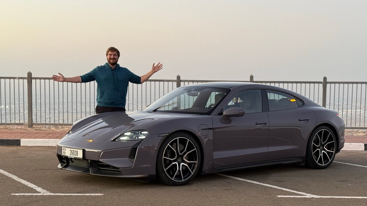 Porsche Taycan Turbo S On Jebel Hafeet Mountain Road! On The Hunt For ...