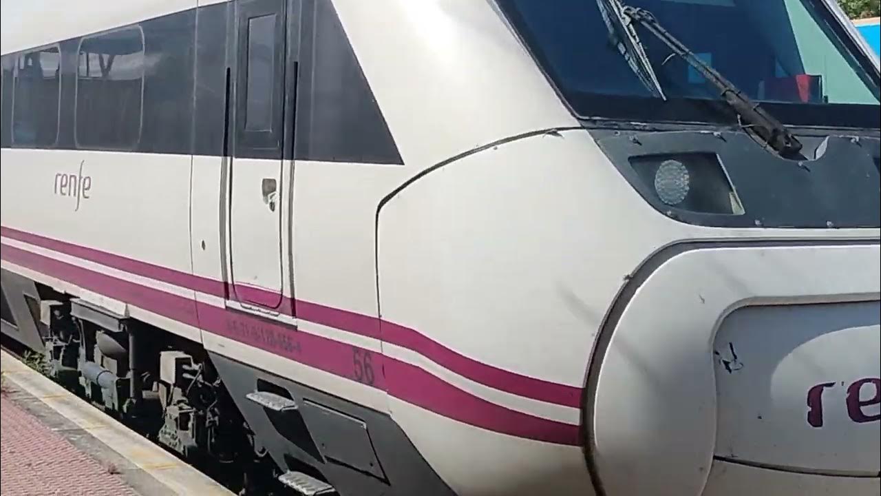 Renfe Avant S120 parando en Haro - YouTube