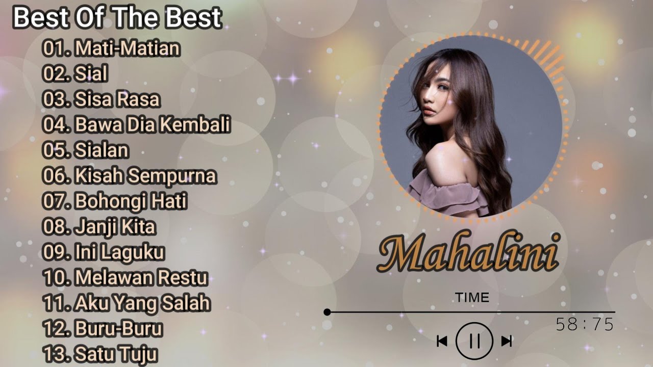 Best Of The Best Mahalini Full Album | Playlist Terbaik | Lagu Pop ...