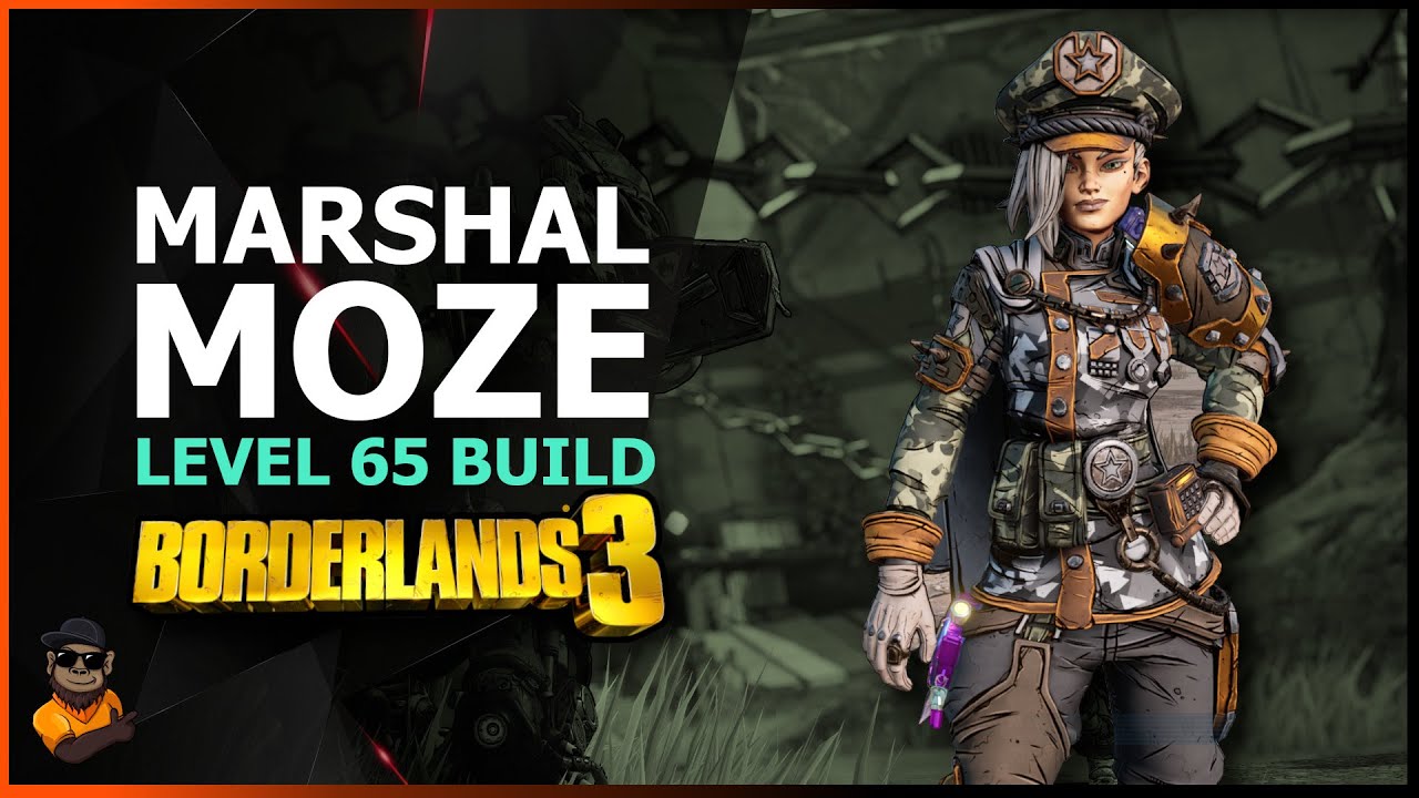 BEST ALL ROUND MOZE BUILD - Marshal Moze - PLUS GAMESAVE Borderlands 3 ...