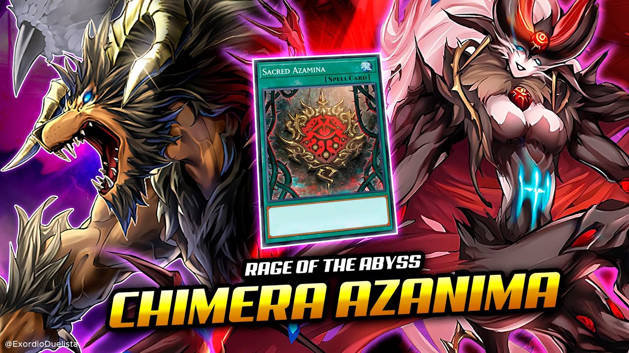 CHIMERA AZAMINA Deck (NEW FUSION ENGINE ) | Rage of the Abyss - YouTube