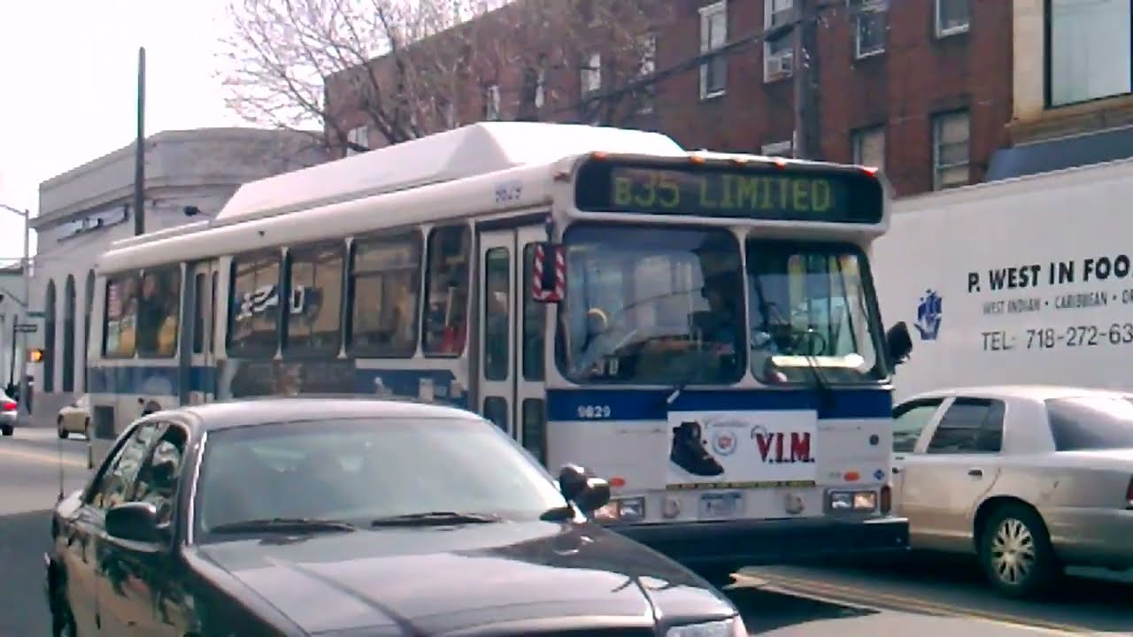 MTA NYC Bus - 1998 Orion V CNG 9829 B35 @ Utica Ave and Church Ave ...