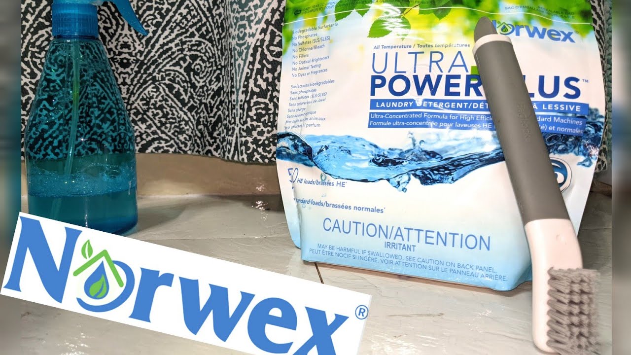 Cleaning Your Bathroom and Kitchen Floors With Norwex - YouTube