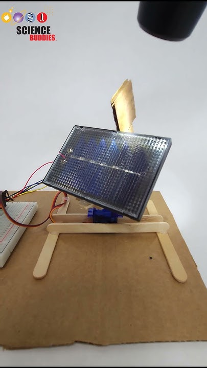 Demonstrating @Arduino solar tracker with a flashlight - YouTube