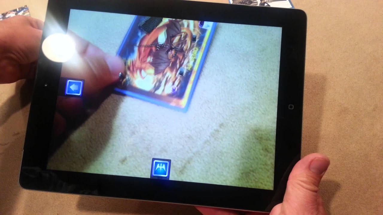 Trading cards w interactive AR from Total Communic - YouTube