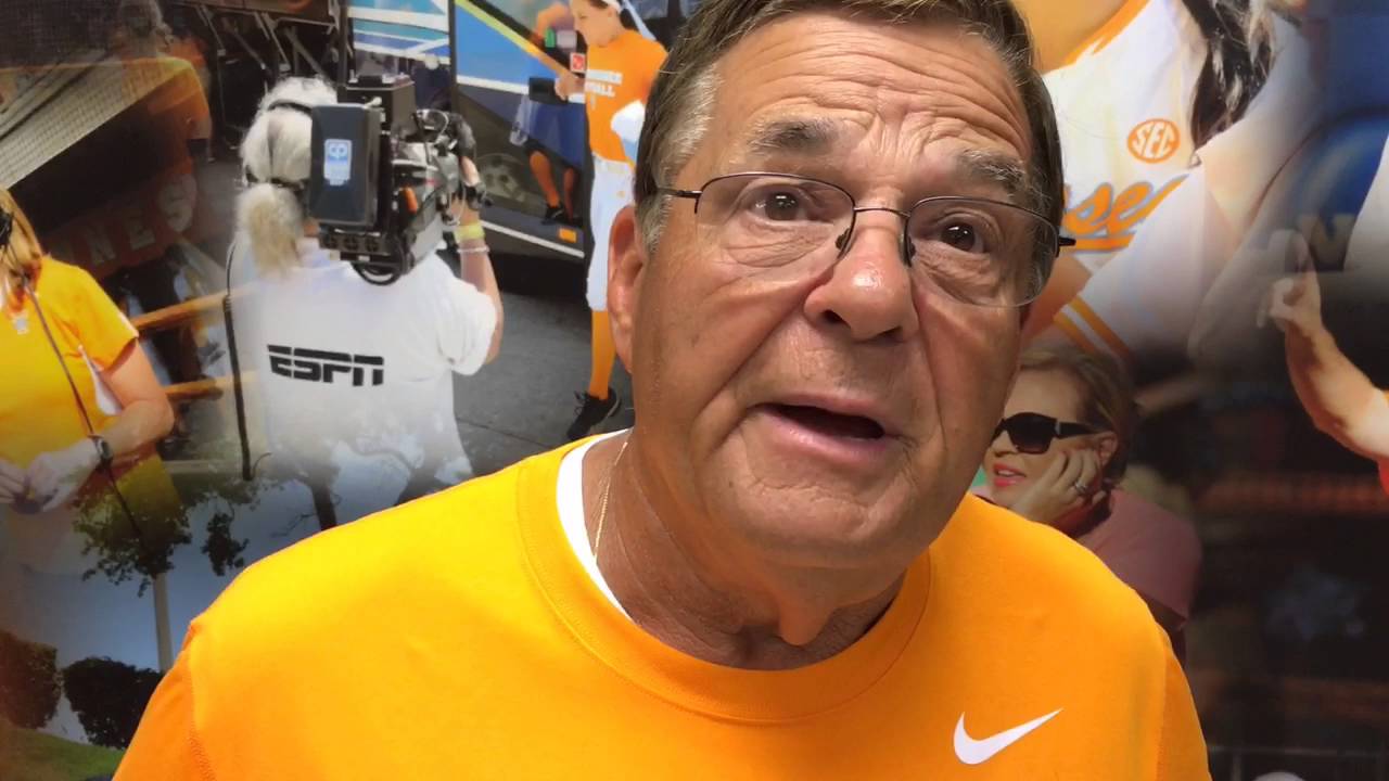 Tennessee softball coach Ralph Weekly talks about cancellation of ...