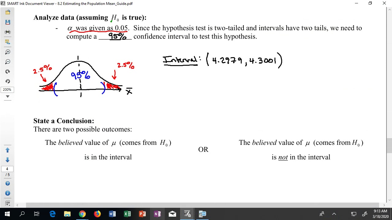 8.2 Hyp Testing - YouTube