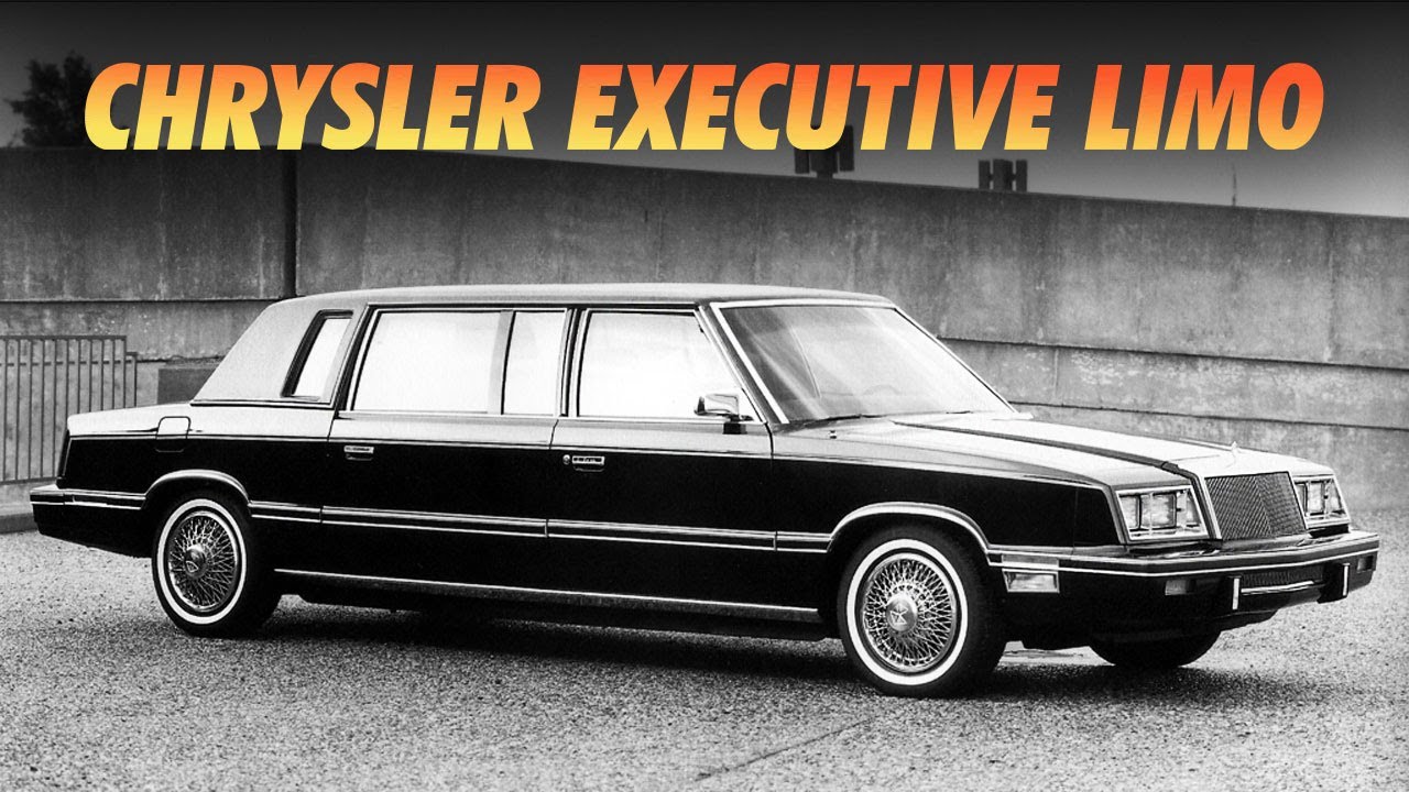 Why the Lowly Chrysler K-Car Tried to Play the Limo Game? - YouTube