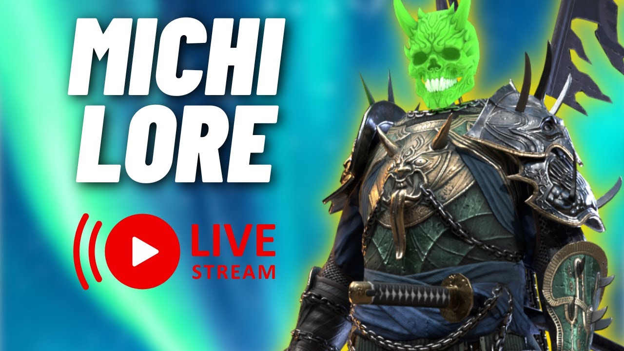 LIVE: Michinaki [LORE] • RAID Shadow Legends - YouTube
