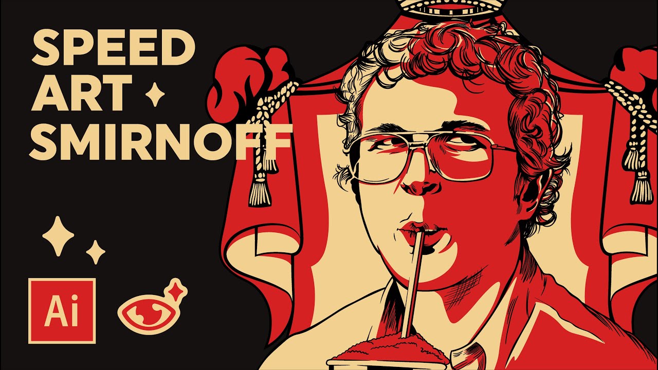 [Speed Art] Alexei - Smirnoff - Stranger Things | Adobe Illustrator ...