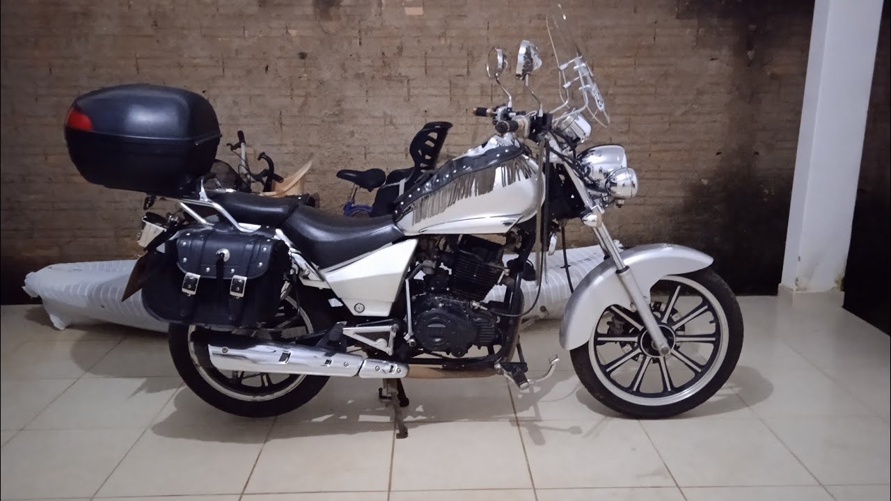 DAFRA KANSAS 150 - CUSTOMIZAÇÃO, VALE A PENA? - YouTube