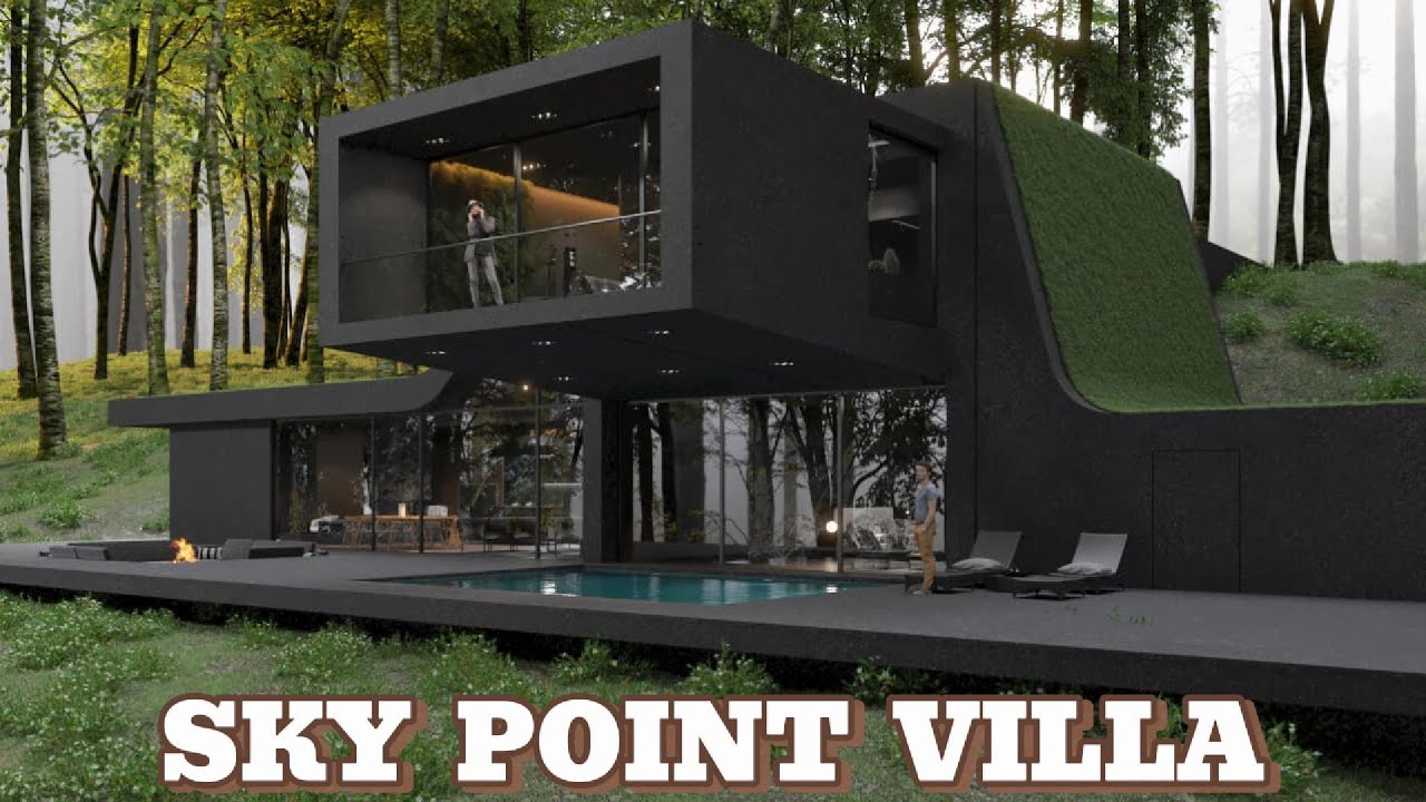 Sky Point Villa in Bedford Hills, New York, USA designed by Reza ...