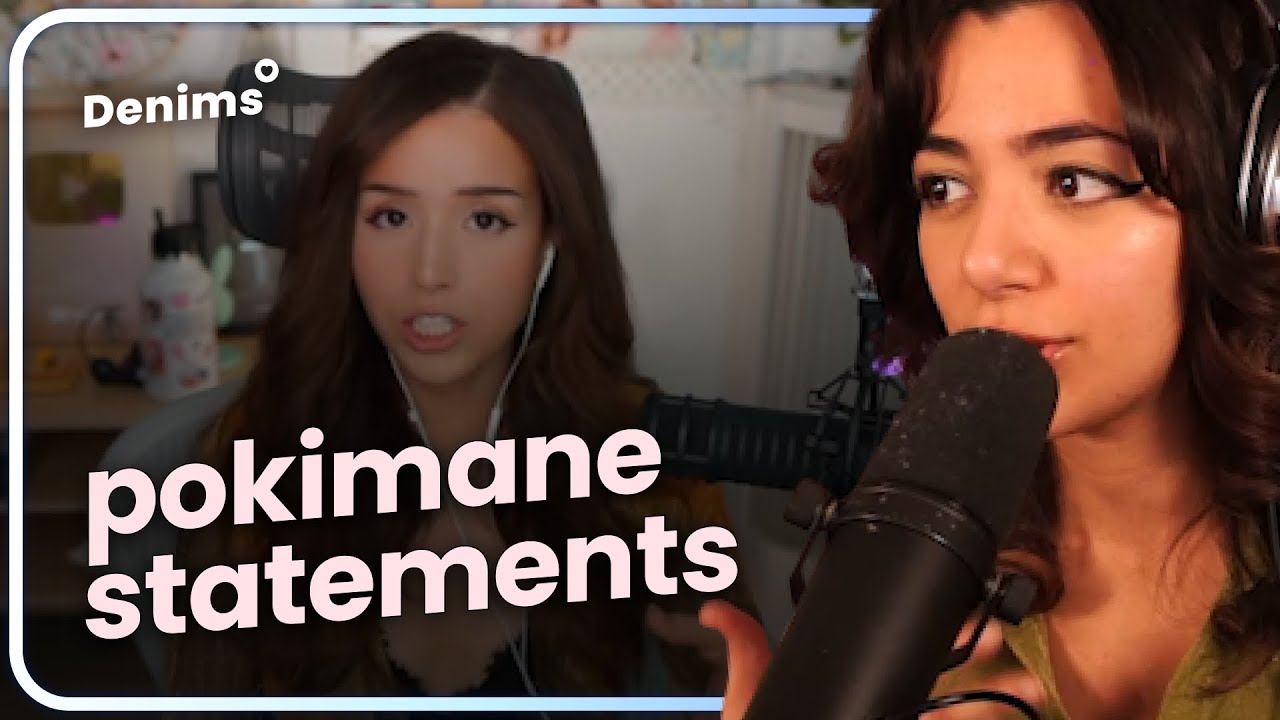Pokimane's Statement Clip "Pokimane explains the allegations" | Denims ...