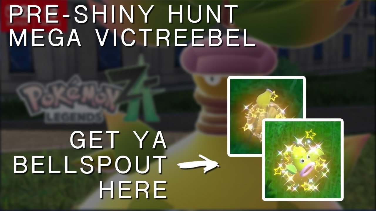Easy *Shiny* Victreebel Guide in Pokemon Scarlet and Violet - YouTube