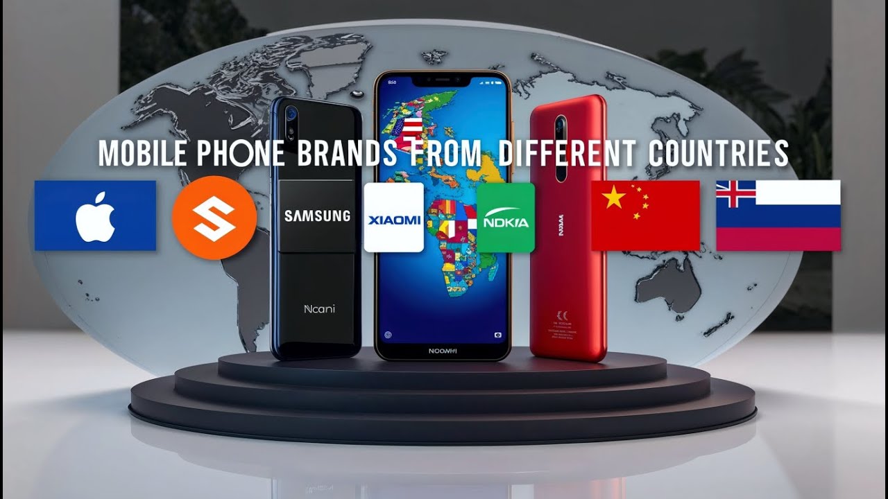 Mobile Phone Brands From Different Countries Smartphone Brands By - YouTube