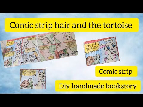 DIY Book Story for kids | How to make story book | Handmade kids comic ...