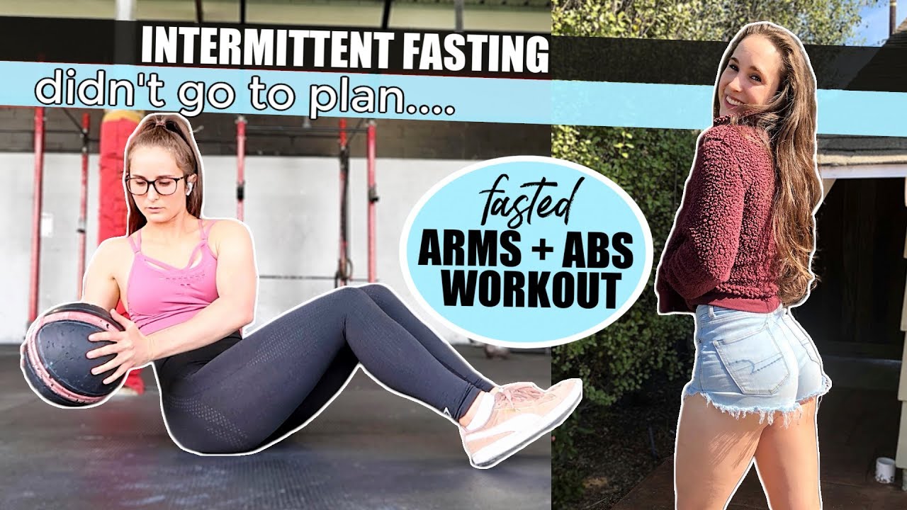 I TRIED INTERMITTENT FASTING.... AGAIN | Upper Body + Abs Ninja Workout ...