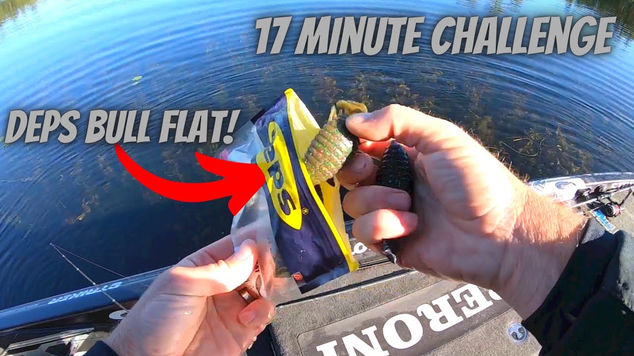 Deps Bull Flat 17 minute Challenge And Bait Review! - YouTube