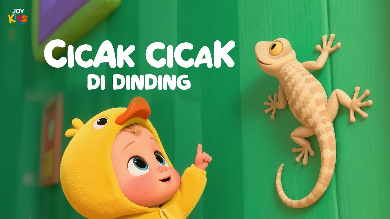 CICAK BESAR DI TEMBOK! Cicak Cicak di Dinding Lagu Anak Hewan Hewan ...