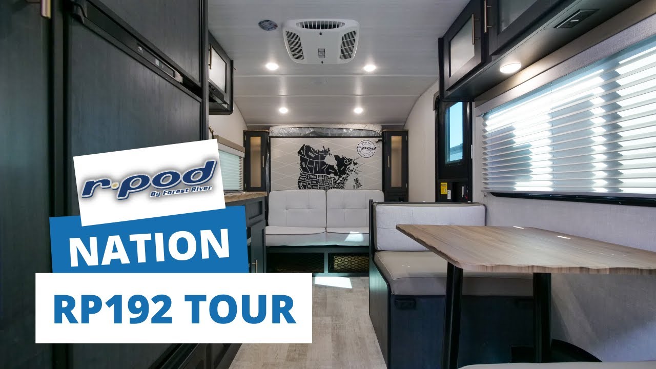 Tour the 2023 Rpod 192 Travel Trailer by Forest River - YouTube