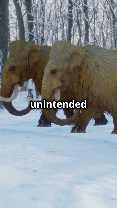 De-Extinction: Bringing Back the Woolly Mammoth? 🦣 - YouTube