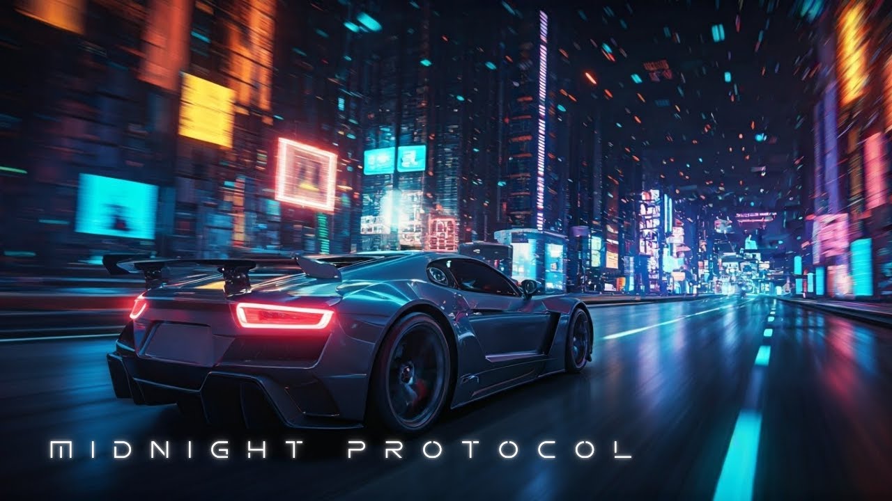 Midnight Protocol | 3-Hour Cyberpunk Instrumental Mix | Dark Techno, Darksynth, Synthwave Beats ...