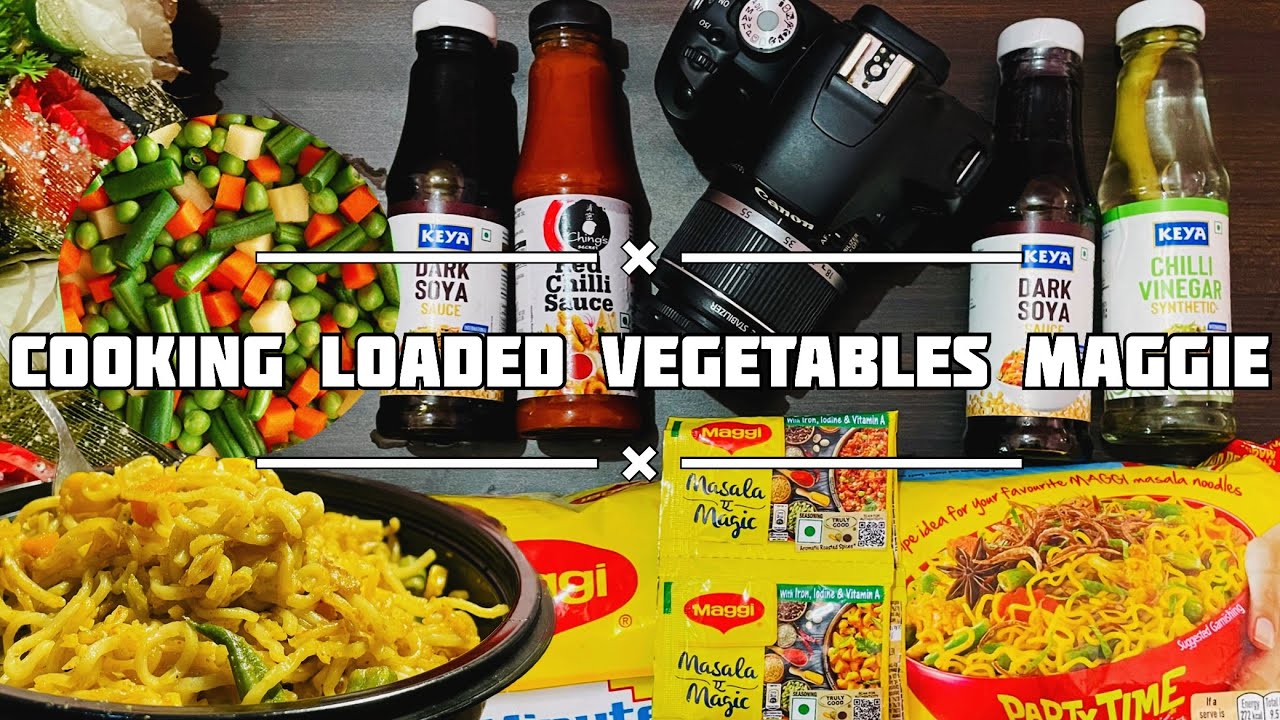 Vegetables loaded Masala Maggie- Cooking yummy Maggie at Home ...