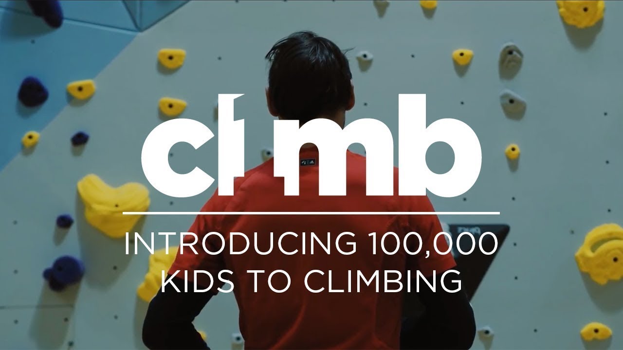 1CLIMB | Introducing 100,000 kids to climbing - YouTube