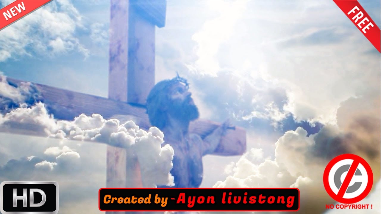 305, Free Christian Loop Background Video HD / Jesus on Cross (Good ...