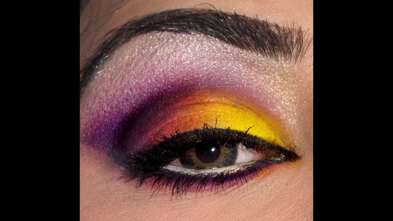 Arabian-Inspired Sunset Eyes (& Contest Results) - YouTube