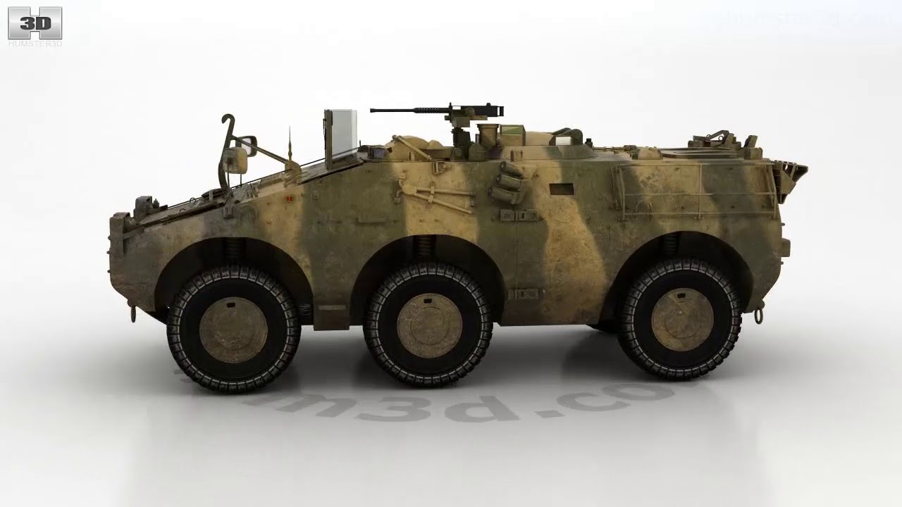 Puma AFV 3D model by 3DModels.org - YouTube