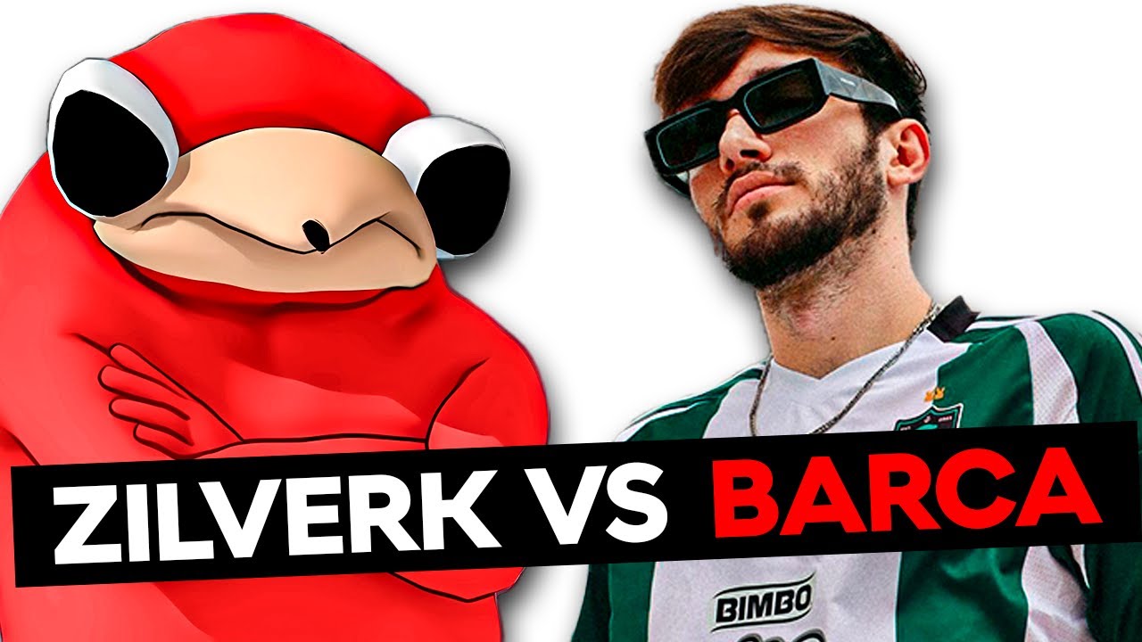 ¡TEAM ZILVERK VS TEAM BARCA EN STREAMERS SMASH! - YouTube