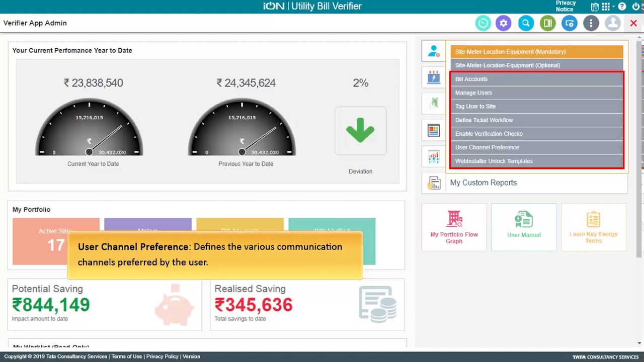 TCS iON Utility Bill Verifier - YouTube