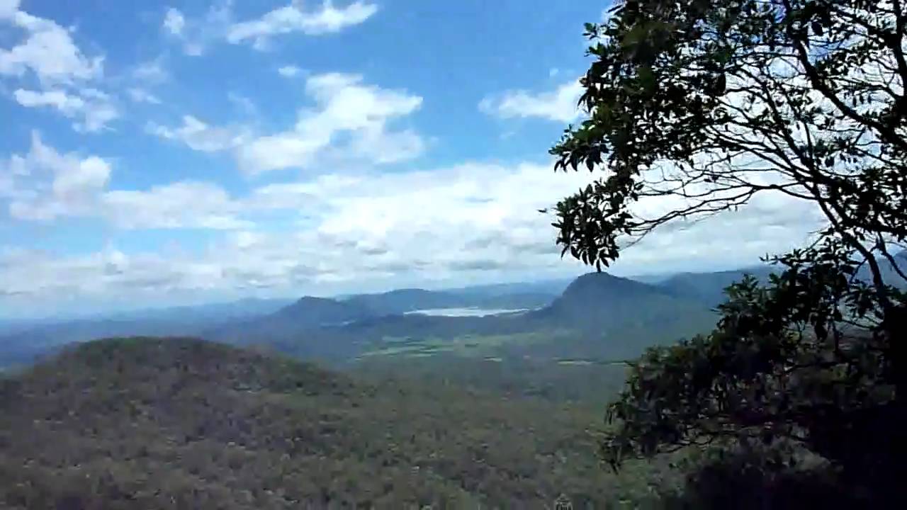 Governors Chair Lookout Spicers Gap Mt Mathieson - YouTube